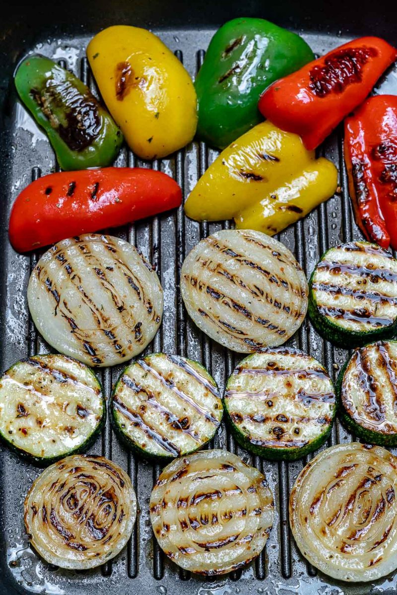 Grilled Garlic Chicken + Summer Veggies for a Beautiful Meal! | Clean ...