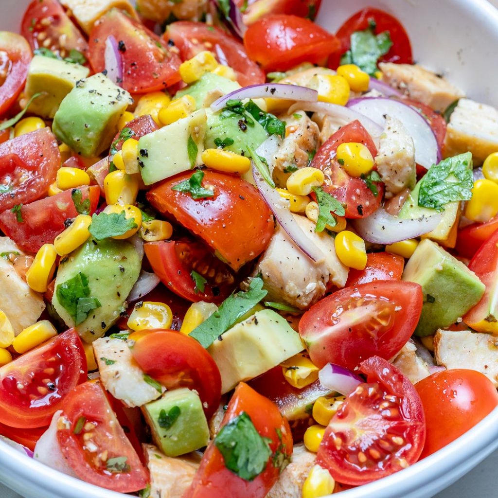 Avocado Chicken Salad for Fresh Clean Eating! | Clean Food Crush