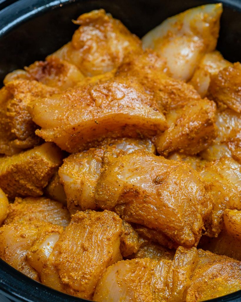 Easy Curried Chicken is Quick and Clean Eating Friendly! | Clean Food Crush