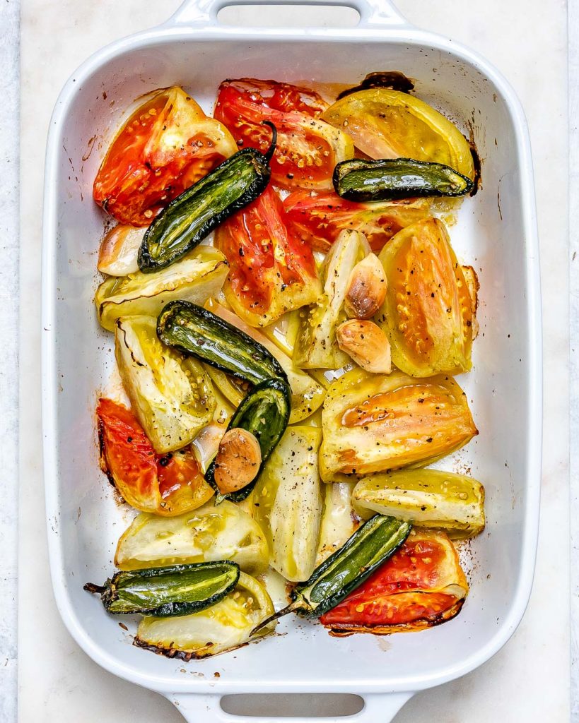 Super Easy & Versatile Roasted Green Tomato Salsa Verde! | Clean Food Crush