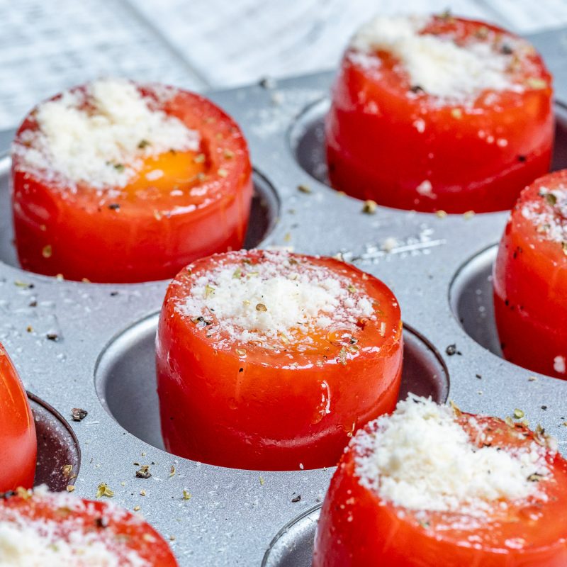 Egg Stuffed Italian Tomatoes for a Simple Clean Eating Breakfast ...