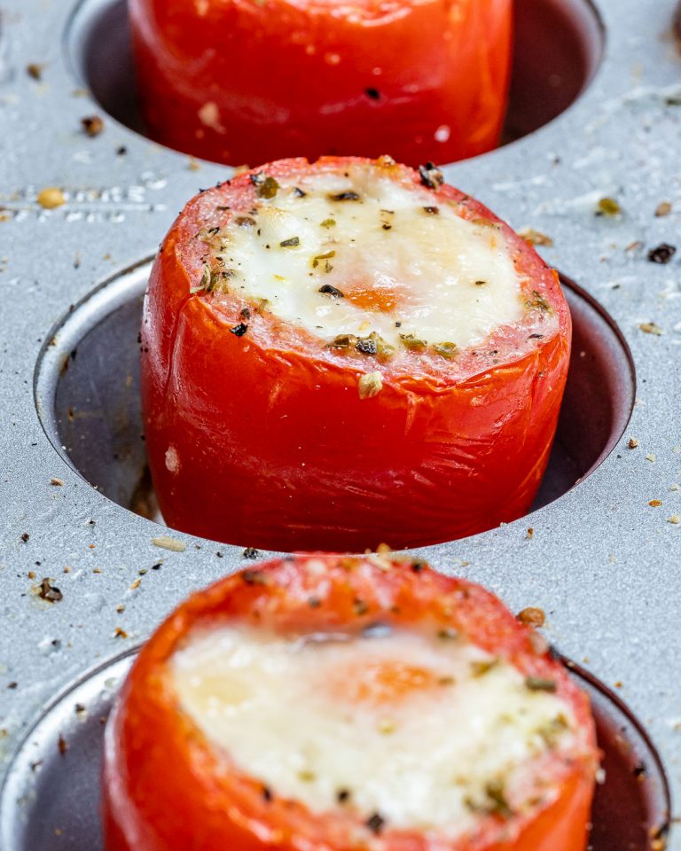Egg Stuffed Italian Tomatoes for a Simple Clean Eating Breakfast ...