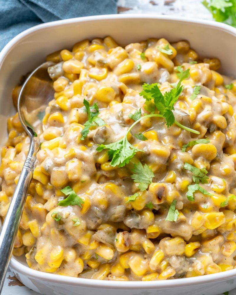 Crowd-Pleasing Coconut Creamed Corn for a Creative Side! | Clean Food Crush