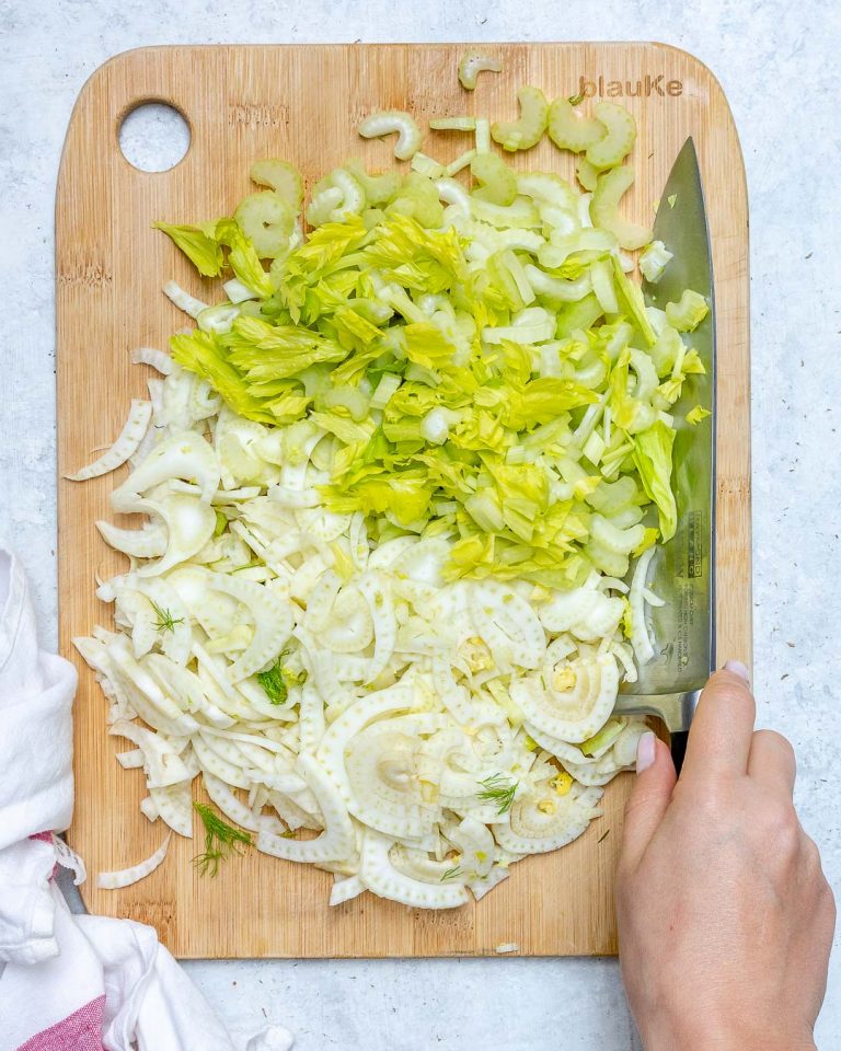 This Shaved Fennel + Celery Salad is Fresh, Simple & Delicious! | Clean ...