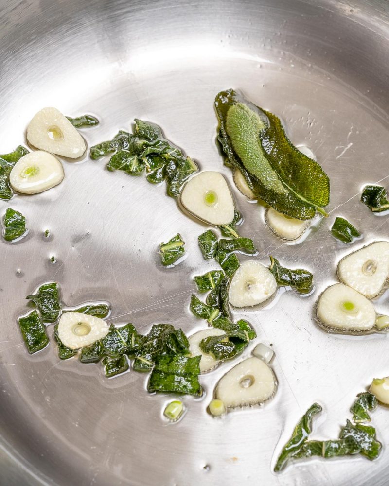 Garlic Sage Brussels Sprouts for a Crowd Pleasing Side Dish! | Clean ...