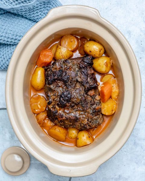 Easy Slow Cooker Pot Roast for a Beautiful Clean Eating Meal! | Clean ...