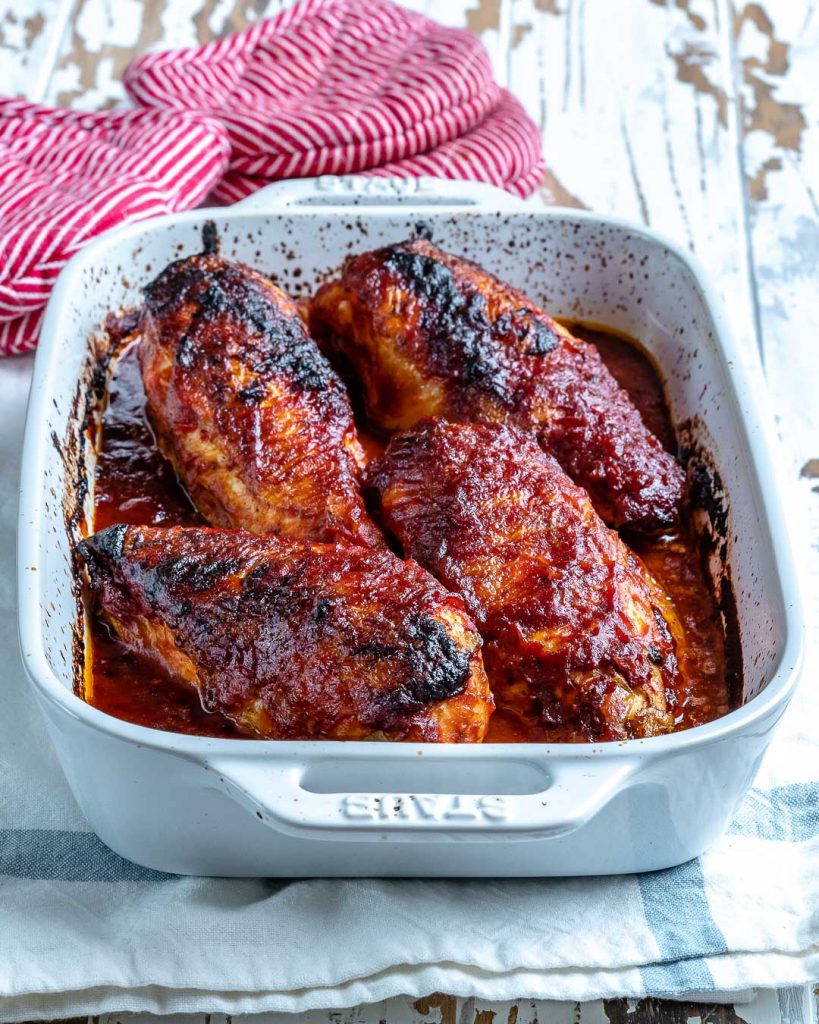 Easy and Clean Roasted BBQ Chicken for Happy Family Dinners! | Clean ...