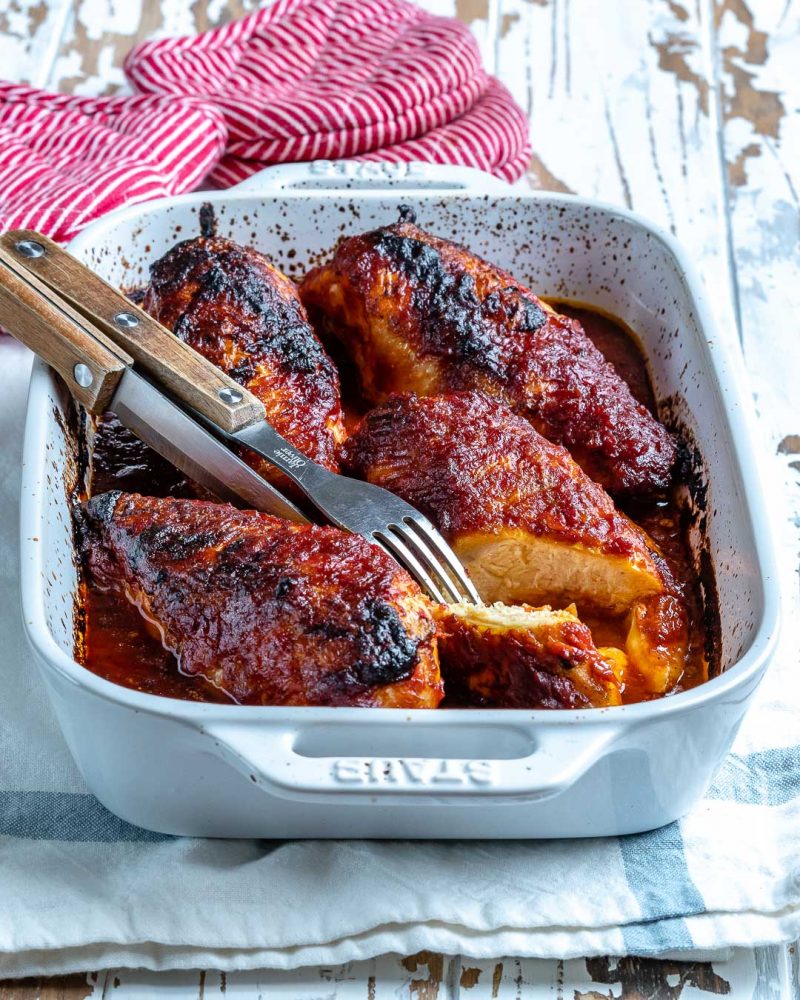 Easy and Clean Roasted BBQ Chicken for Happy Family Dinners! | Clean ...