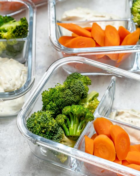 Steamed Veggie Snack Packs for Healthy Clean Eats on the Go! | Clean ...