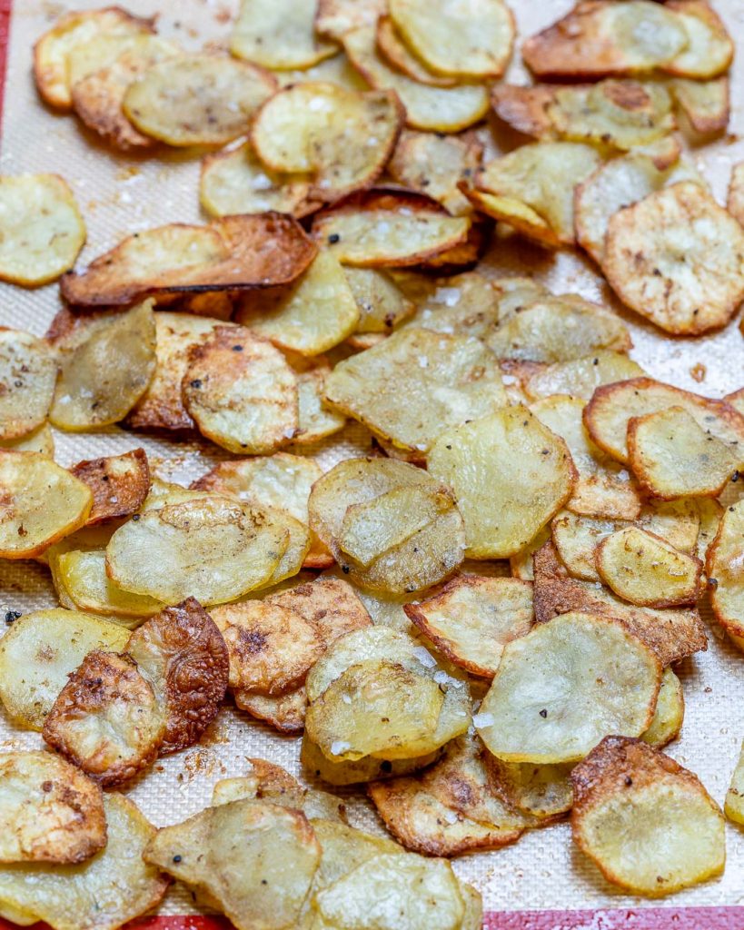 Healthier Crispy Potato “Nachos” for Super Creative Clean Eating ...