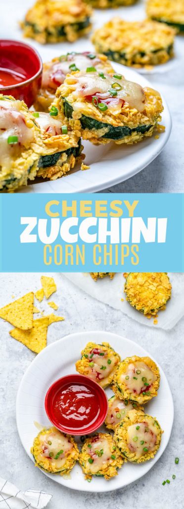 Cheesy Zucchini Corn Chips for a Fun and Tasty Treat! | Clean Food Crush