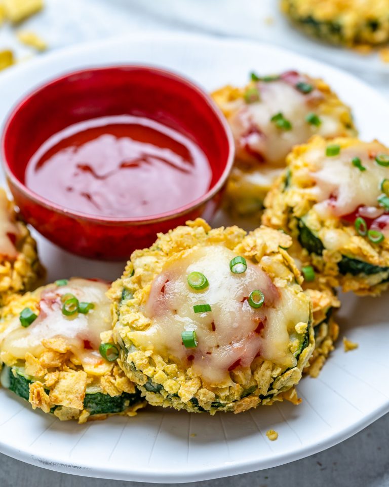 Cheesy Zucchini Corn Chips for a Fun and Tasty Treat! | Clean Food Crush