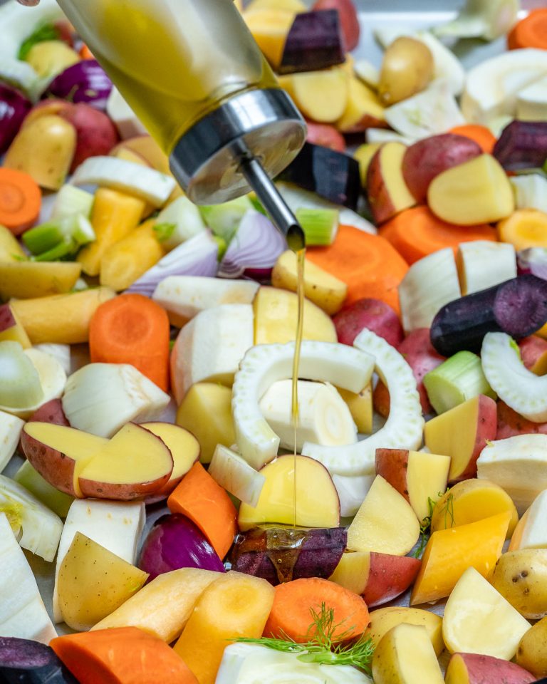 Eat Clean: Rosemary Roasted Root Vegetables! | Clean Food Crush