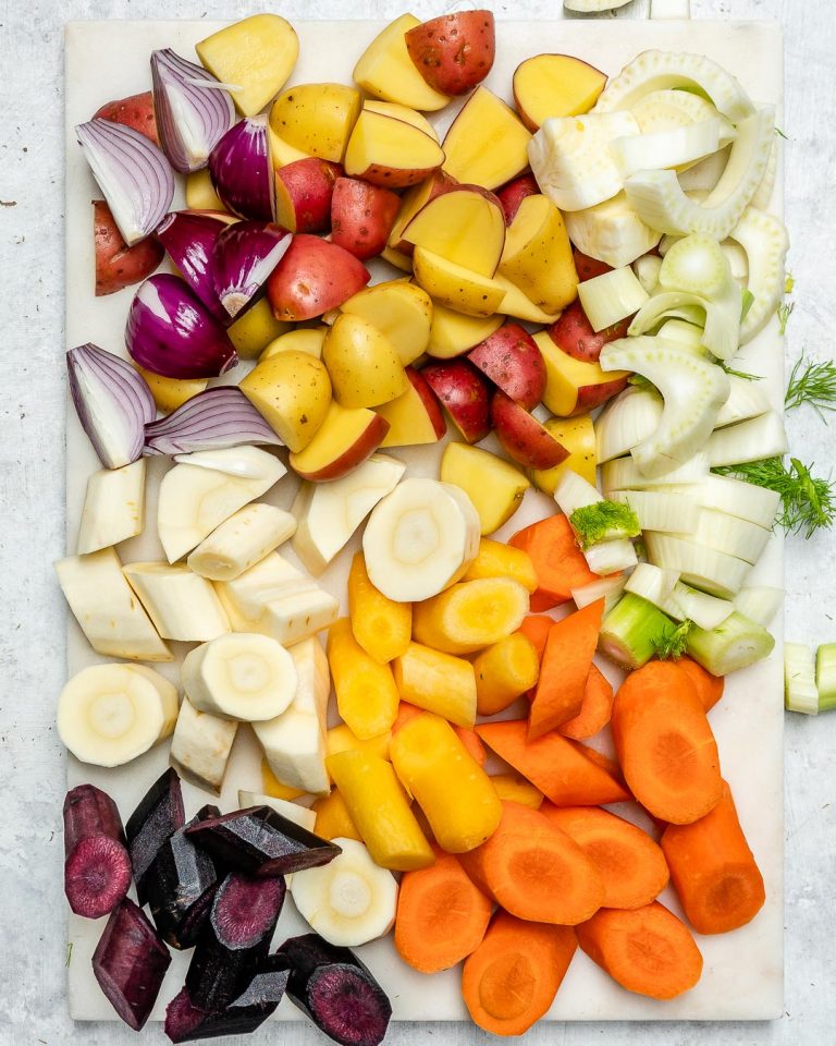 Eat Clean: Rosemary Roasted Root Vegetables! | Clean Food Crush