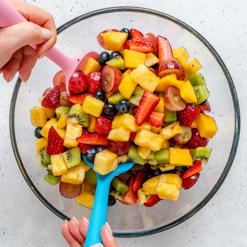 Quick + Easy Fruit Salad | Clean Food Crush
