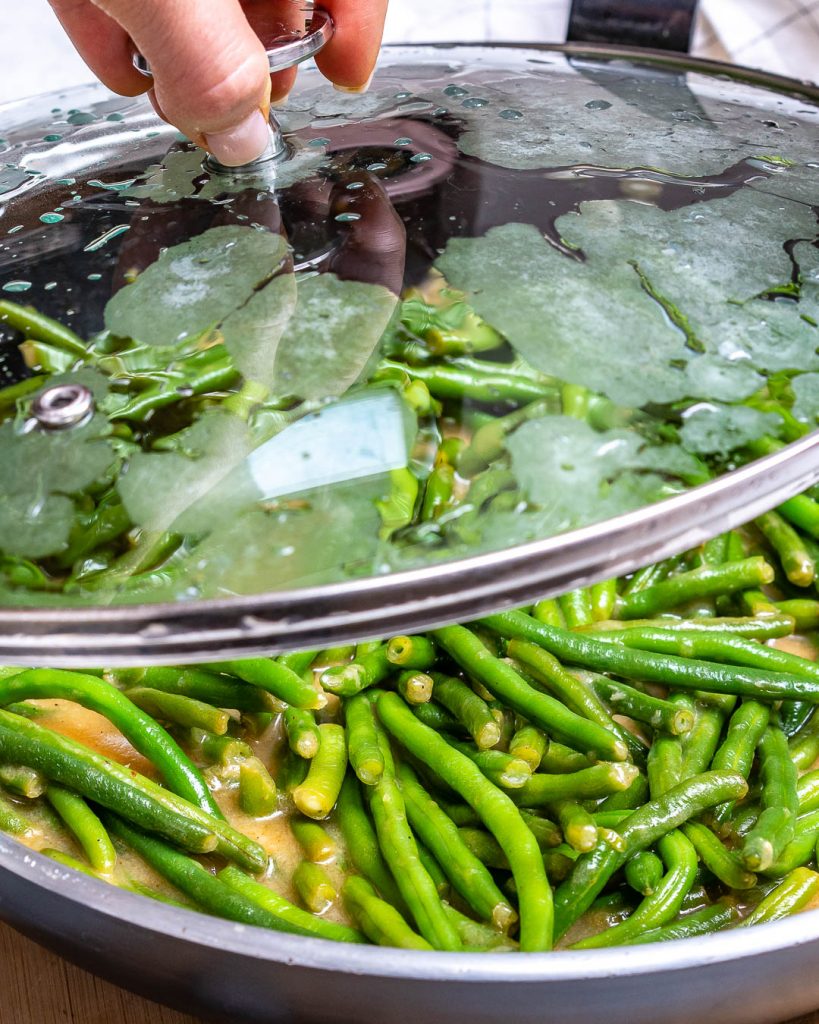 Creamy Braised Green Beans | Clean Food Crush