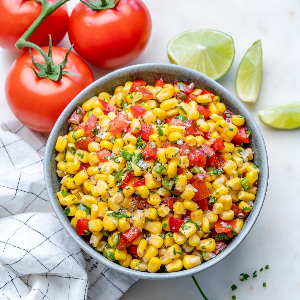 Easy Corn Salsa | Clean Food Crush