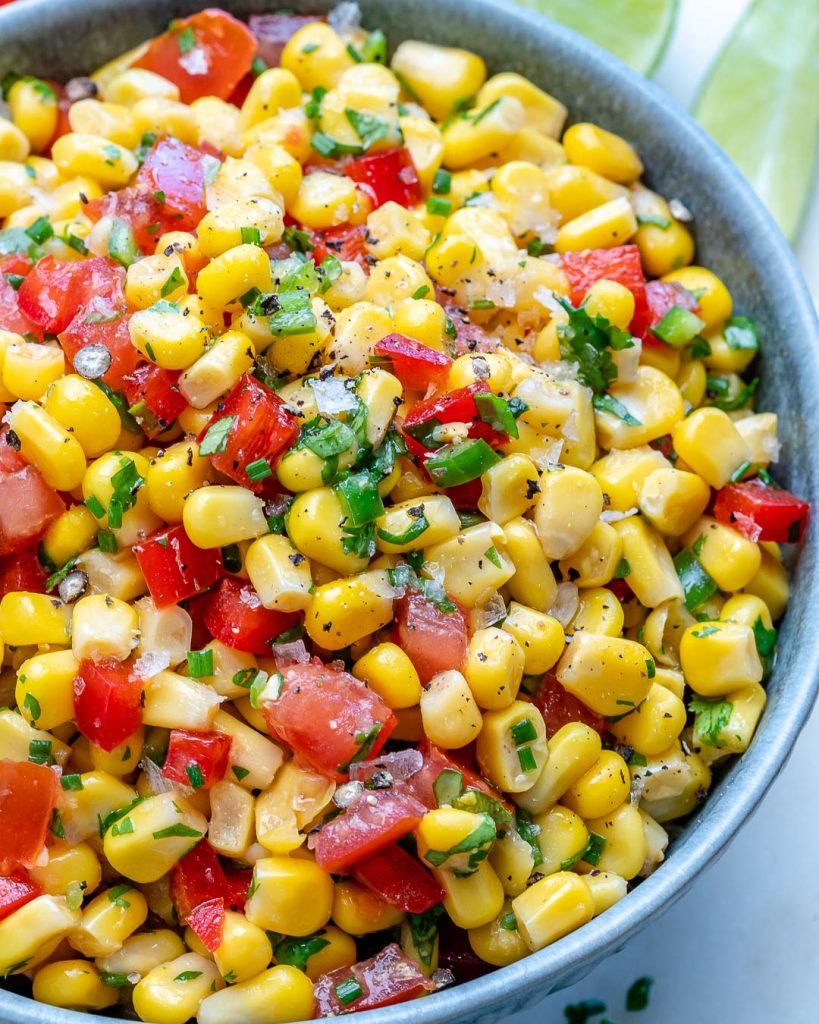 Easy Corn Salsa | Clean Food Crush