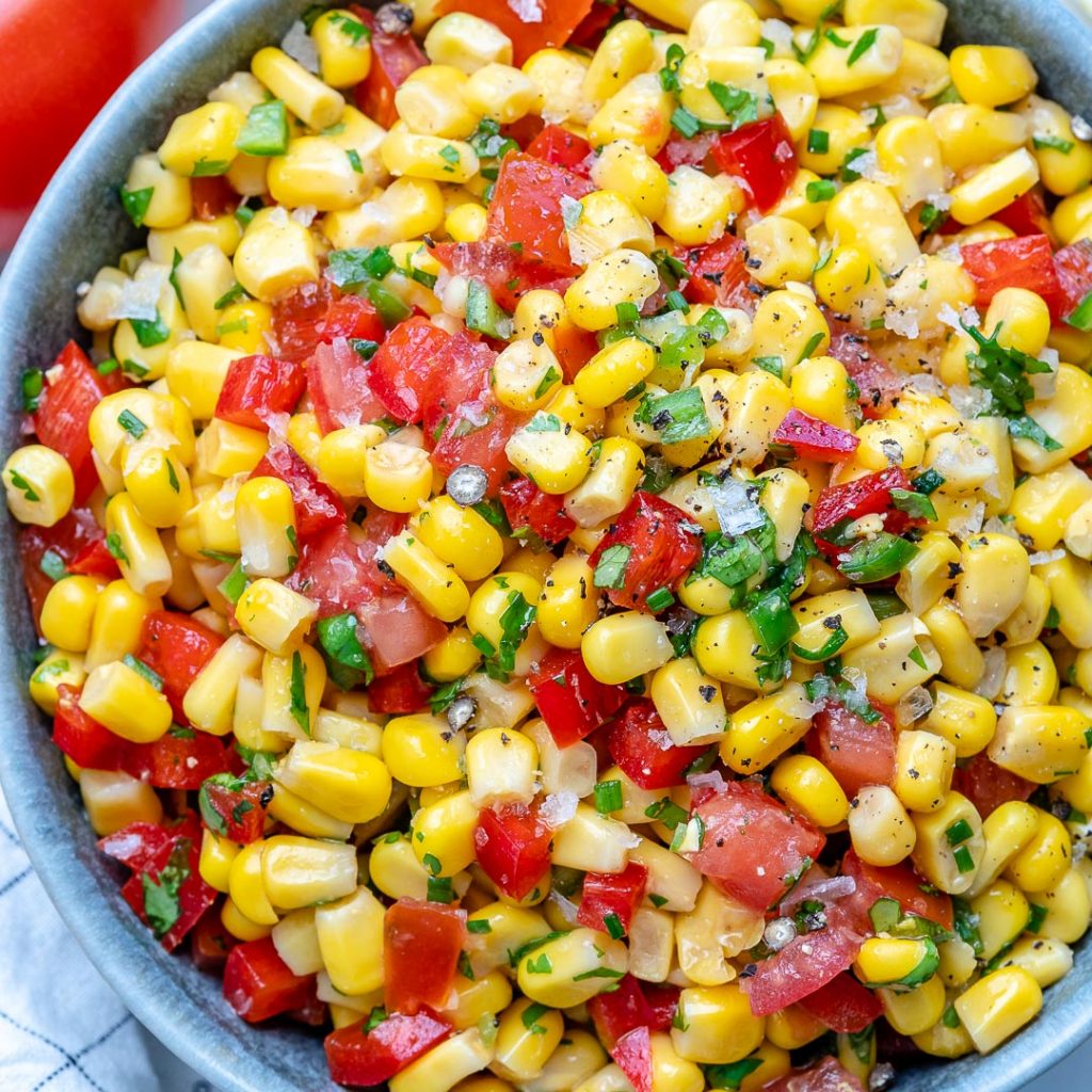 Easy Corn Salsa | Clean Food Crush