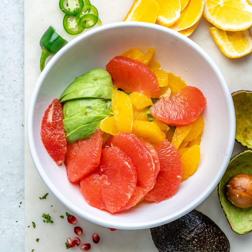 Citrus Avocado Salad | Clean Food Crush