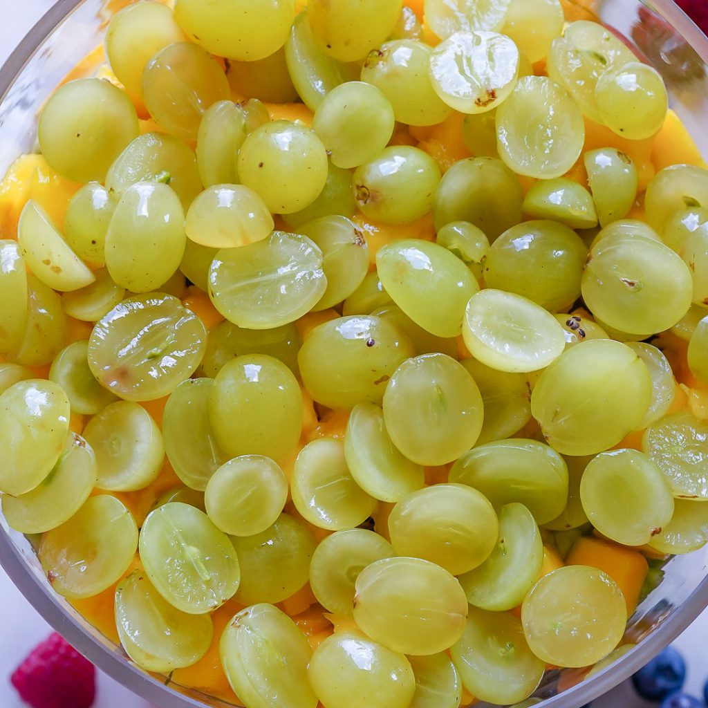 7 Layer Fresh Fruit Salad | Clean Food Crush