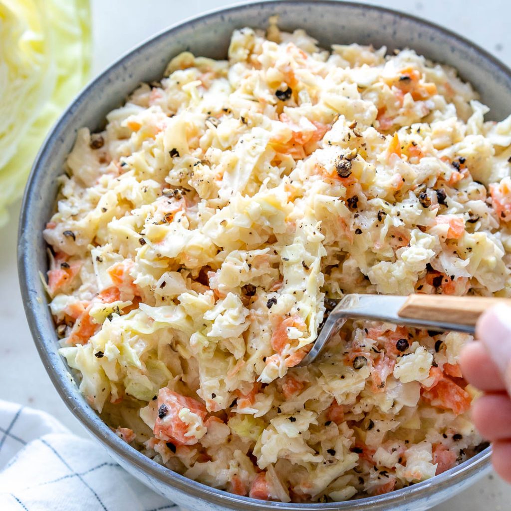 CFC’s Healthier “KFC” Coleslaw | Clean Food Crush