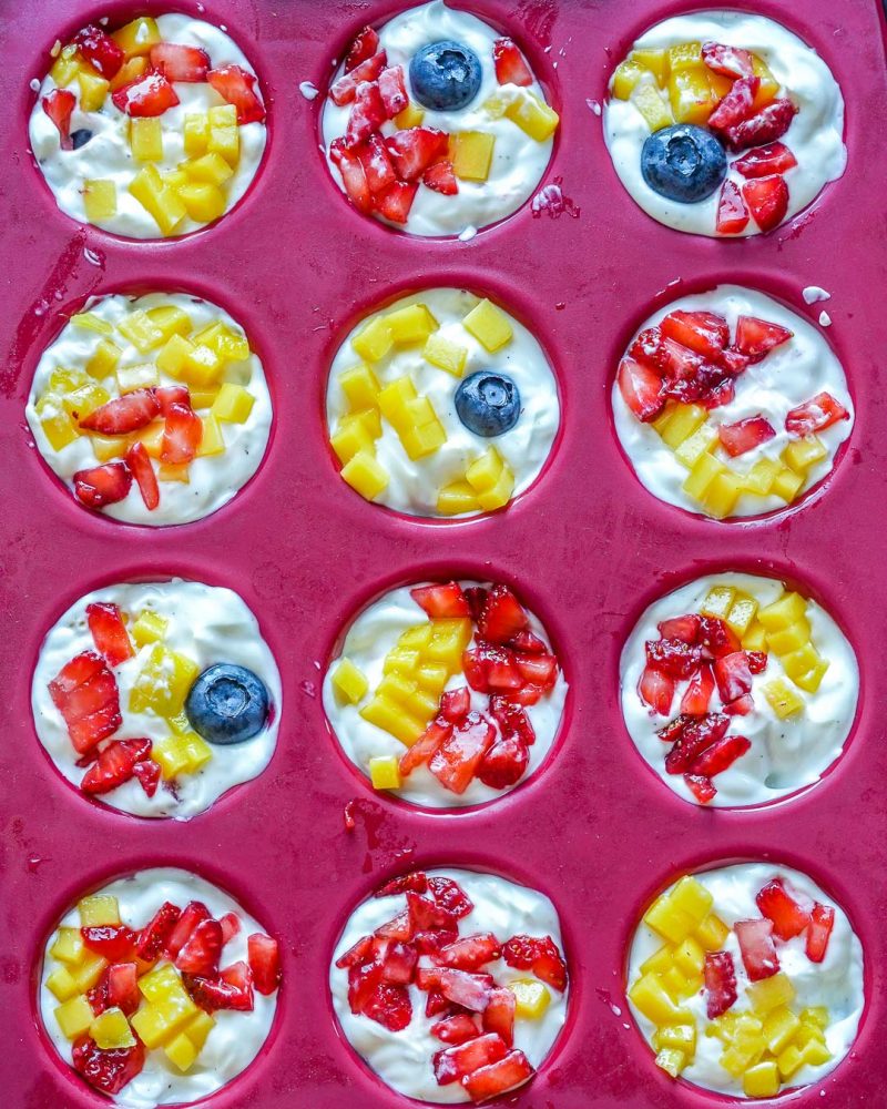 Mini Fro-Yo Cups | Clean Food Crush