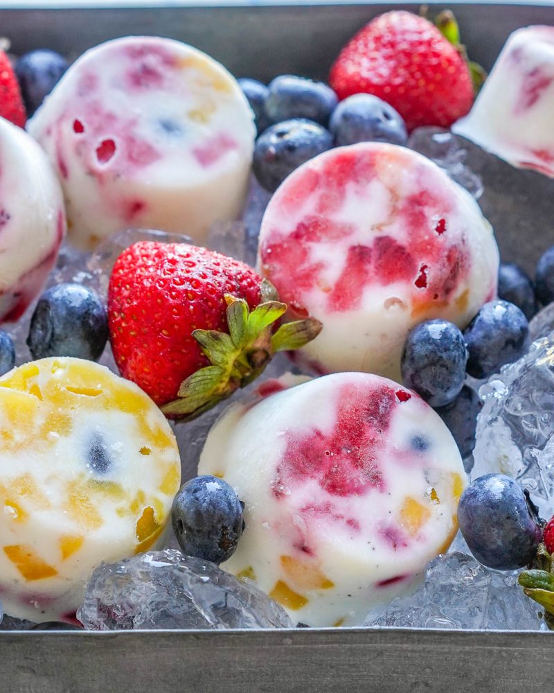 Mini Fro-Yo Cups | Clean Food Crush