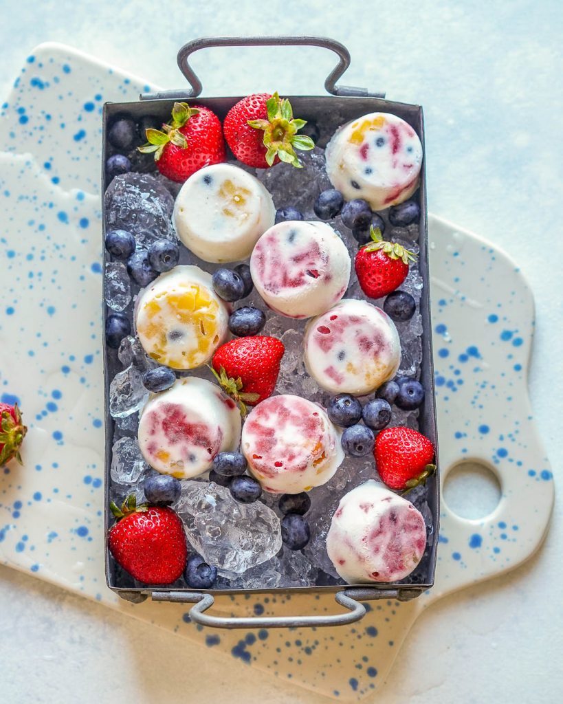 Mini Fro-Yo Cups | Clean Food Crush