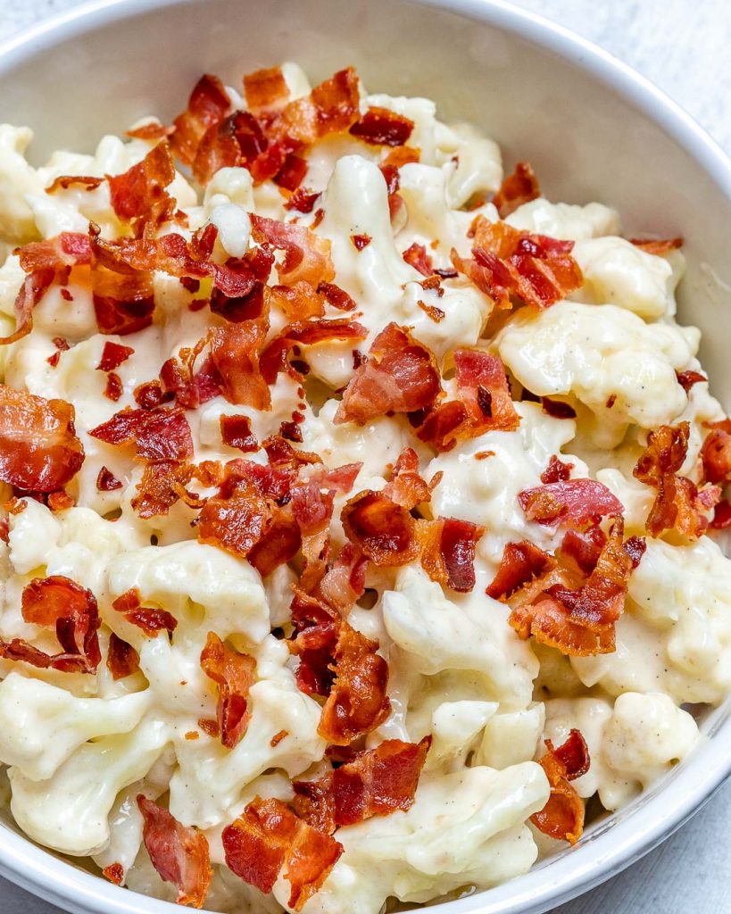 Loaded ‘Cauli & Cheese’ Bake | Clean Food Crush