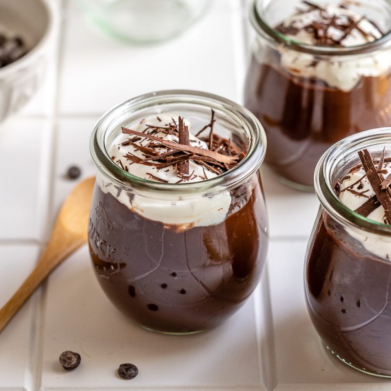 Healthier Chocolate Pudding | Clean Food Crush
