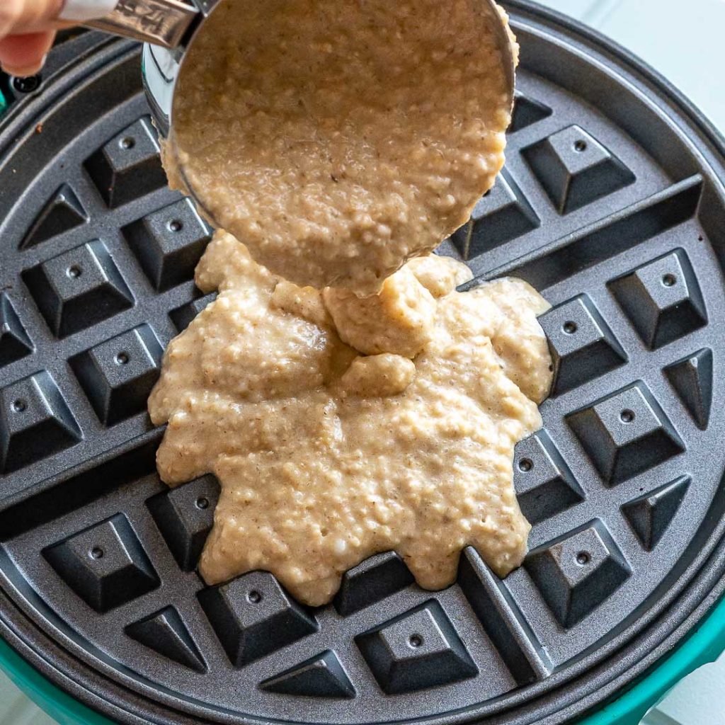 Good Morning Oatmeal Waffles | Clean Food Crush