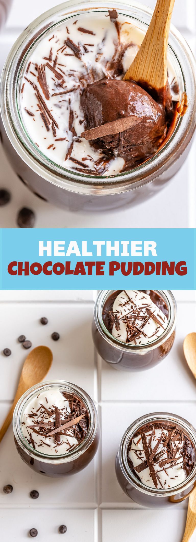 Healthier Chocolate Pudding | Clean Food Crush