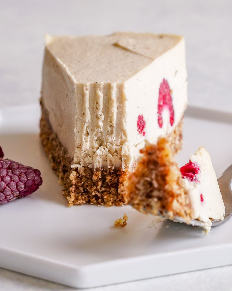 Raspberry + Lemon Cheesecake (No Bake) | Clean Food Crush