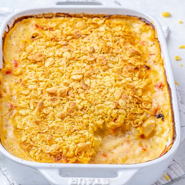 Special Cheesy Potato Casserole | Clean Food Crush