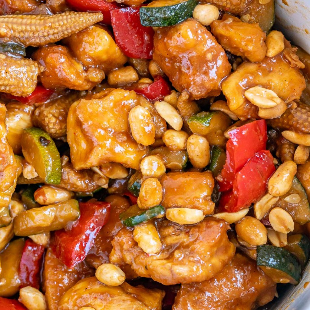 Crockpot Spicy Chinese Chicken | Clean Food Crush