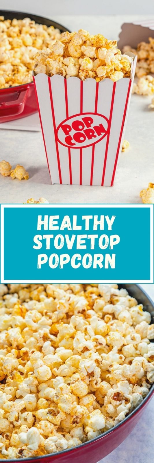 Healthier Stovetop Popcorn | Clean Food Crush
