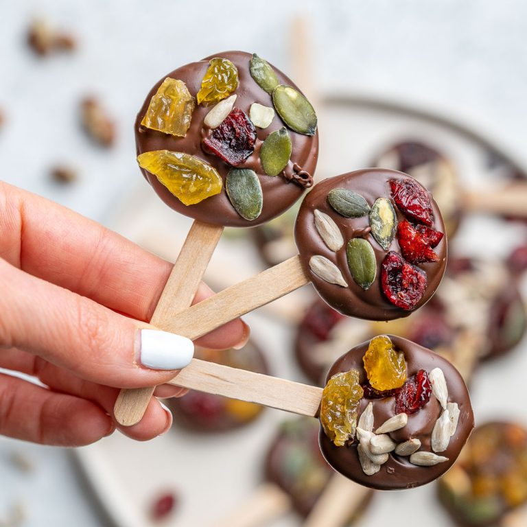 Holiday Chocolate Pops | Clean Food Crush