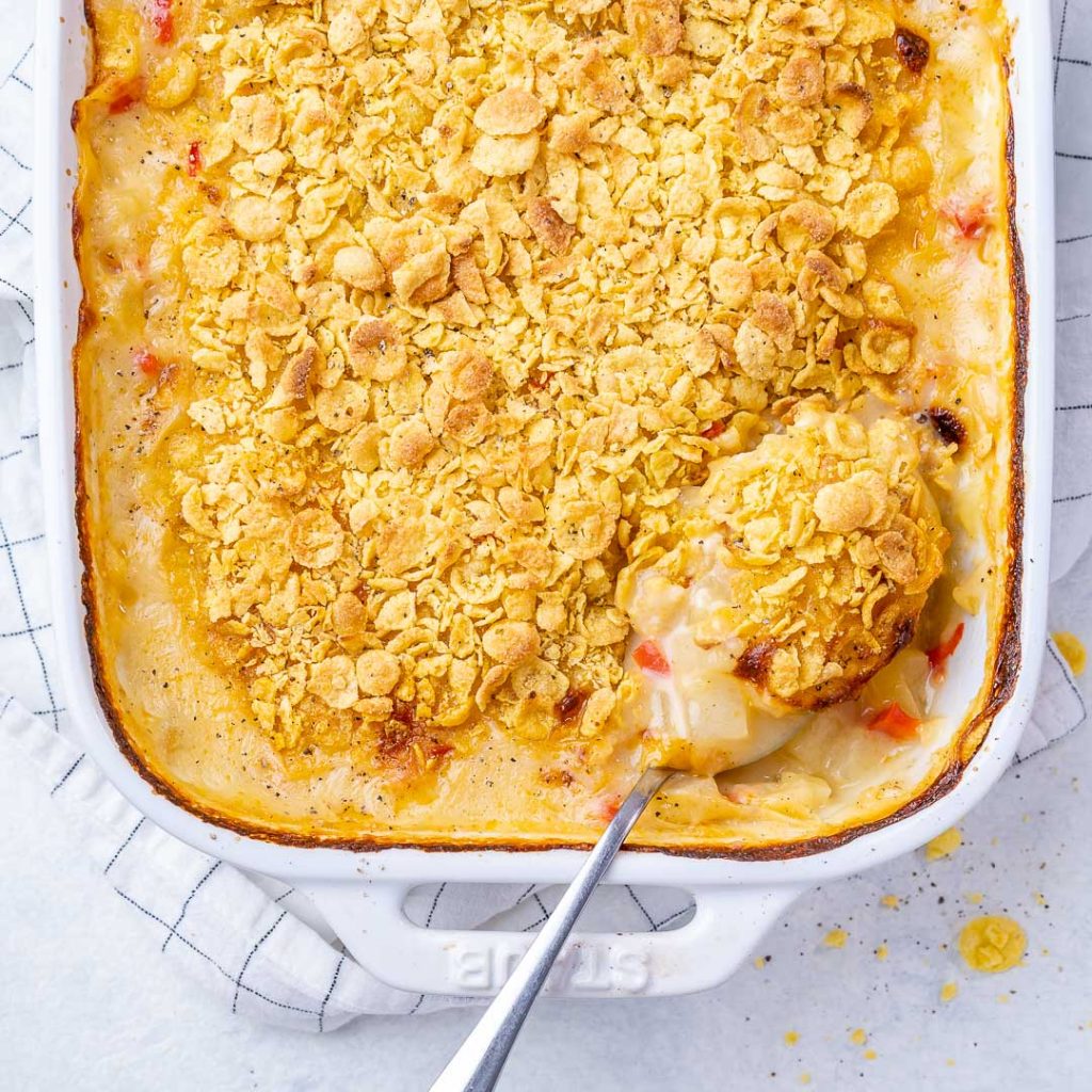 Special Cheesy Potato Casserole | Clean Food Crush