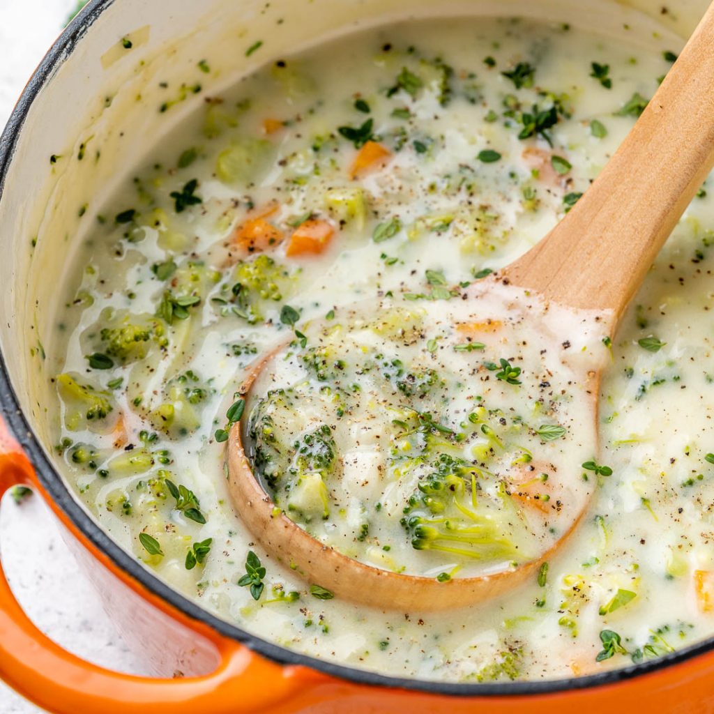 Creamy Broccoli Soup | Clean Food Crush