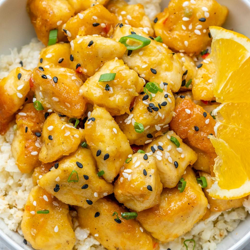 Easy Orange Chicken Skillet | Clean Food Crush