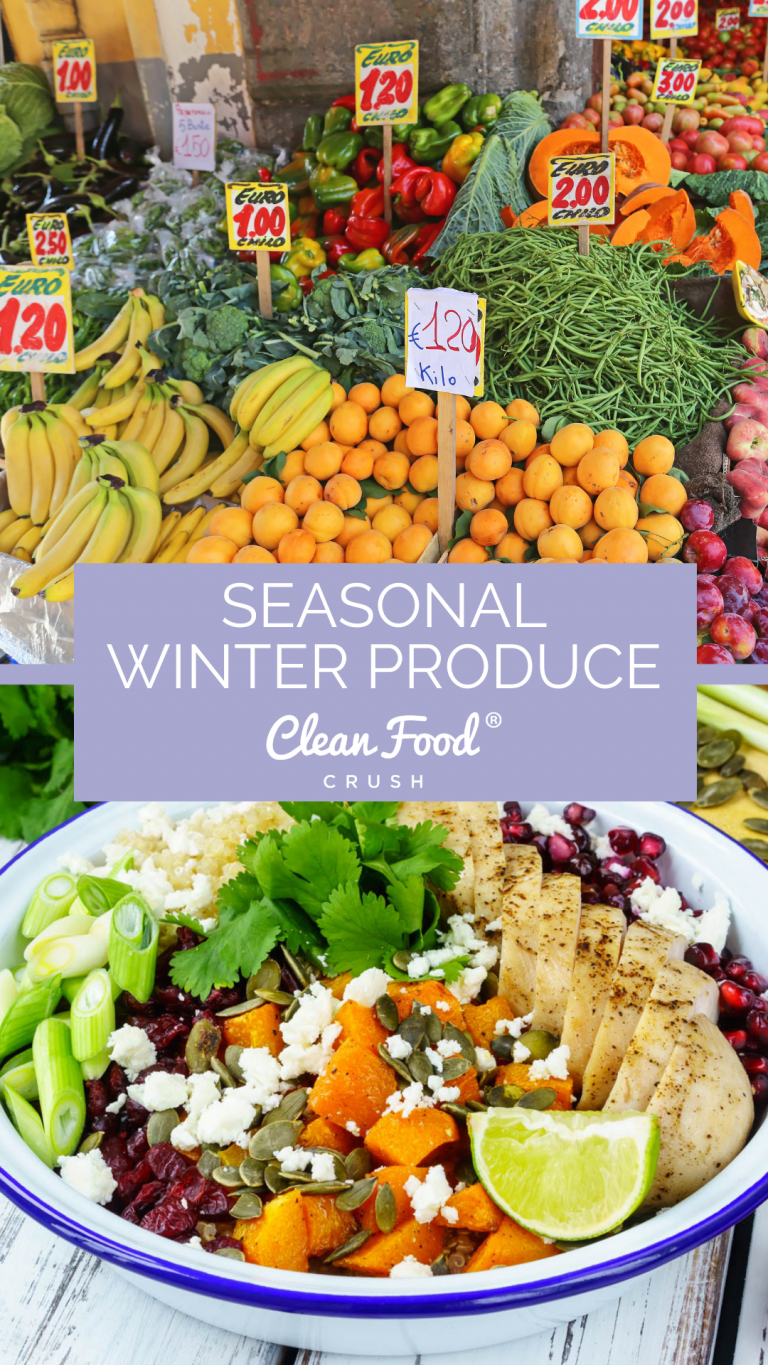 Seasonal Winter Produce | Clean Food Crush