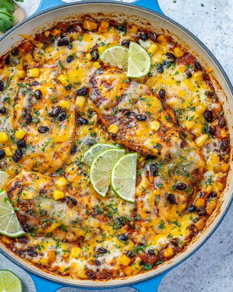 Tex Mex Chicken Skillet | Clean Food Crush