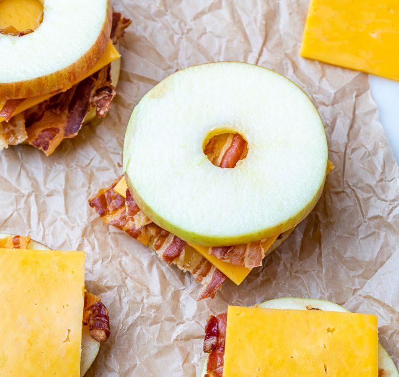Apple + Bacon Sandwiches | Clean Food Crush