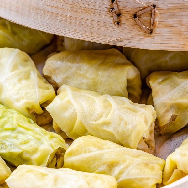 Asian Inspired Cabbage Rolls | Clean Food Crush