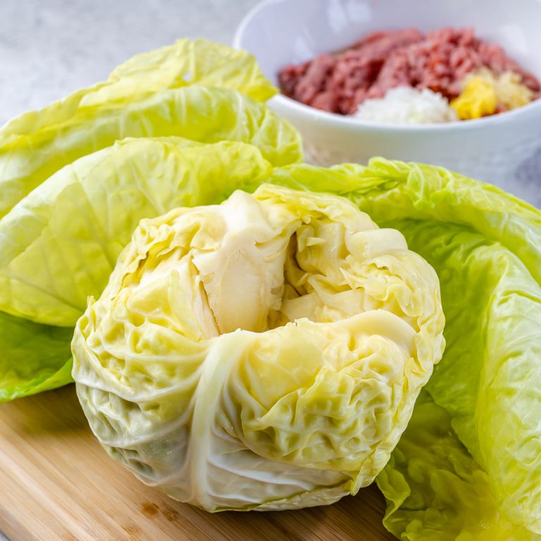Asian Inspired Cabbage Rolls | Clean Food Crush