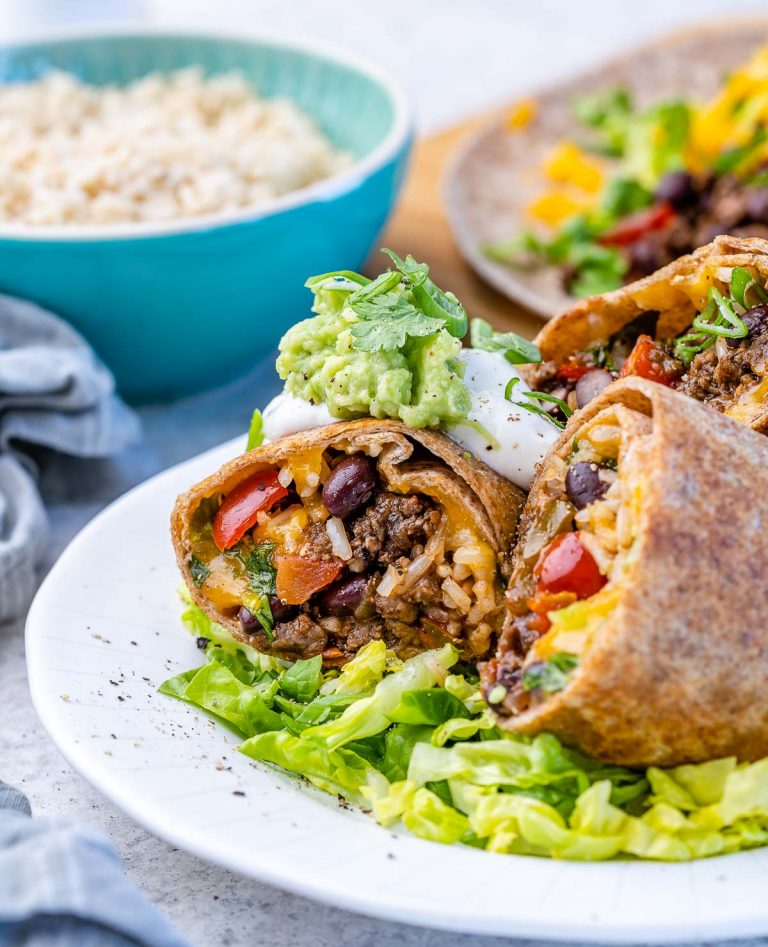 Healthier Burritos | Clean Food Crush