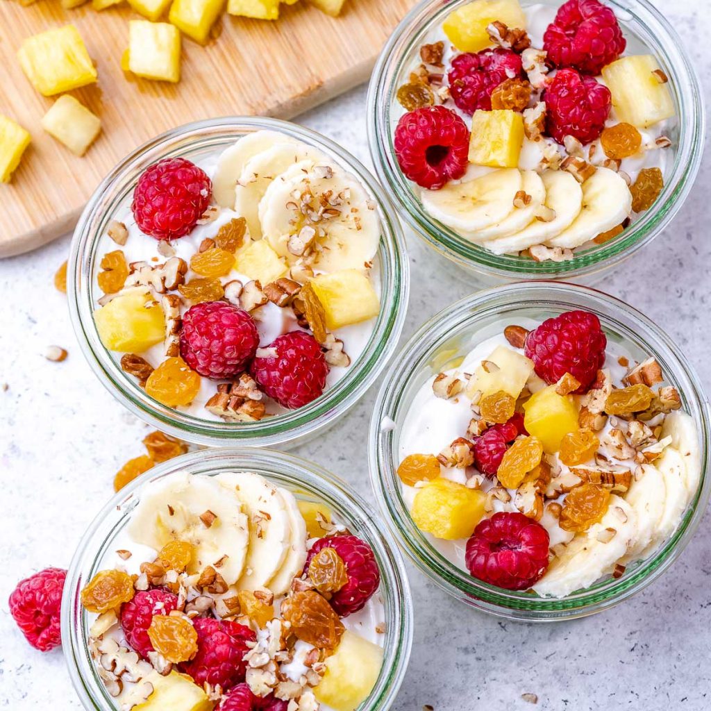 Easy Yogurt Parfaits | Clean Food Crush