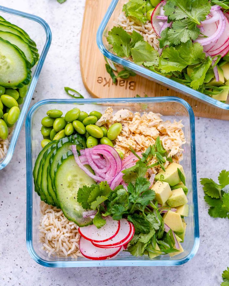 Chicken Poke Bowls | Clean Food Crush