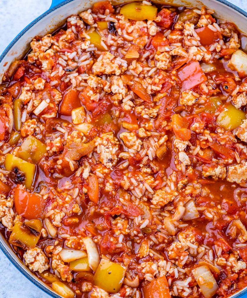 Unstuffed Bell Pepper Skillet | Clean Food Crush